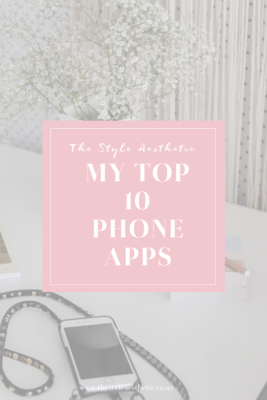 My Top Ten Phone Apps | The Style Aesthetic
